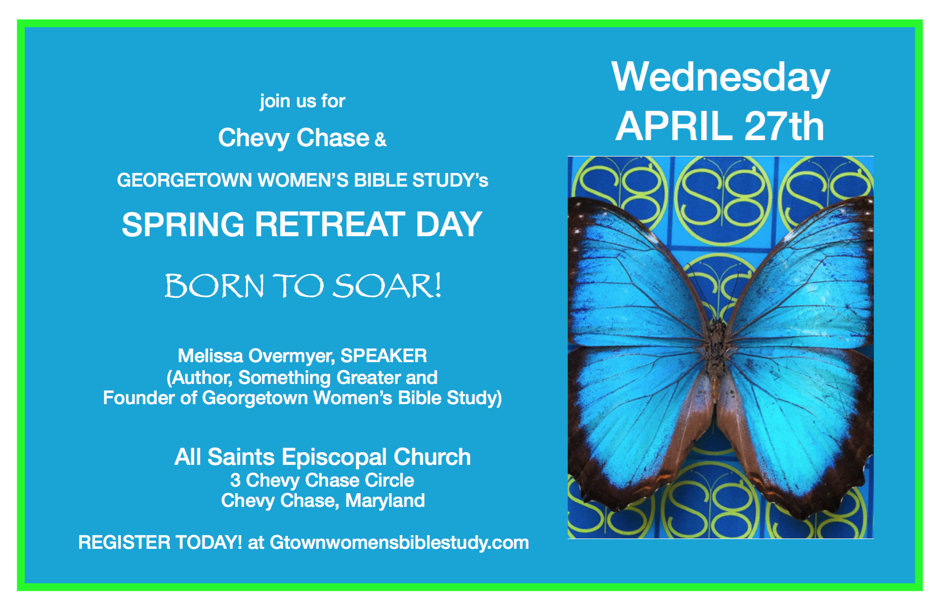 GWBS Spring Retreat Online Registration - Georgetown Womens Bible Study